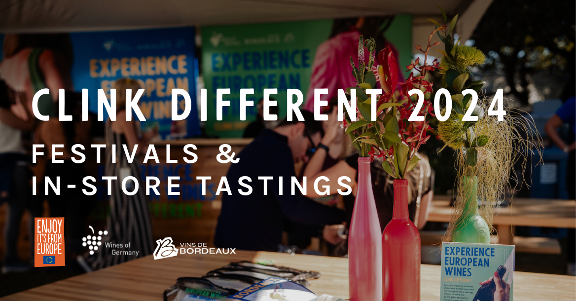 Clink Different 2024 Festivals and In-Store Tastings — April-November ...